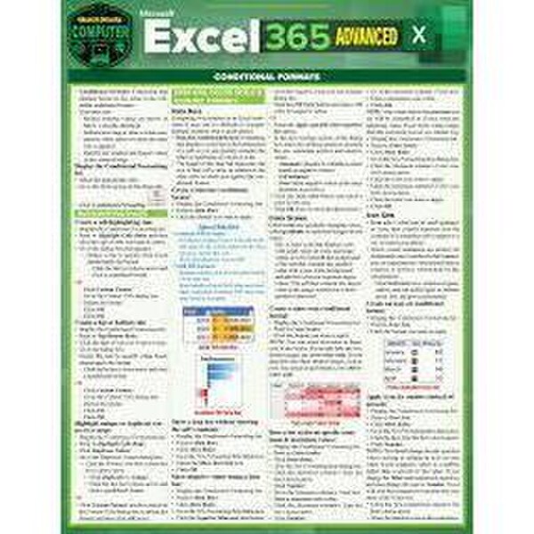 QuickStudy | Microsoft Excel 365: Advanced | NDSU Bookstore QuickStudy | Microsoft Excel 365: Advanced | NDSU Bookstore